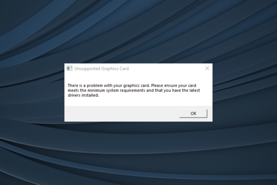 Epic Games Launcher Unsupported Graphics Card: 7 Ways to Fix