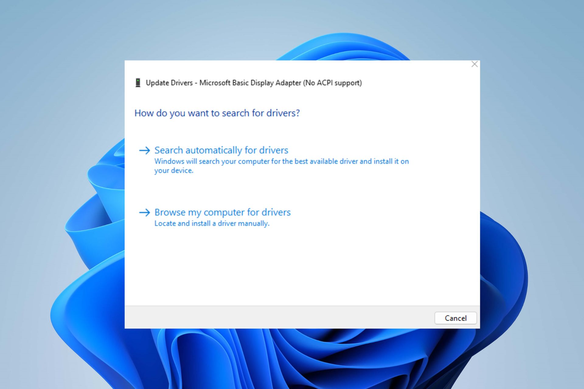 Fix: Device Driver Software Was Not Successfully Installed