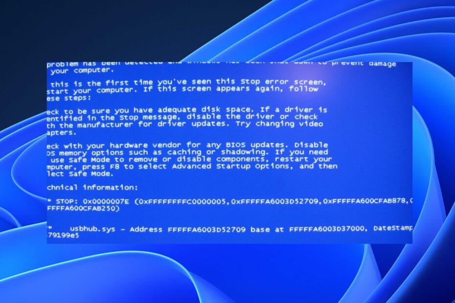 UsbHub3.sys Blue Screen Error: Causes & How to Fix
