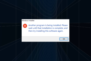 Another Program is Being Installed: 5 Methods to Stop It