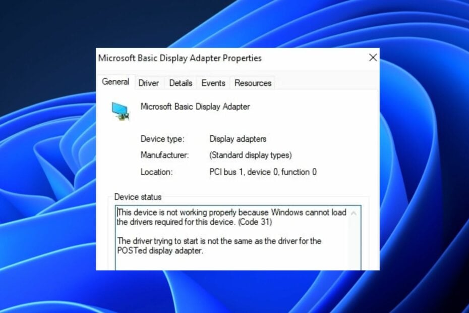 Fix: Graphics Card Shows As Microsoft Basic Display Adapter