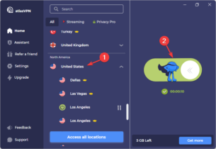 Atlas VPN Keeps your Windows PC Safe From Any Online Threats