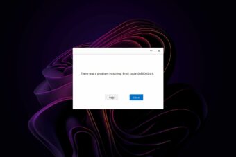 0x80040c01 Installation Error: 5 Ways to Fix It