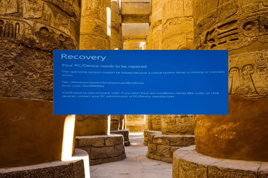 0xc00000ba 0xc00000ba Boot Error: 4 Ways to Quickly Fix it