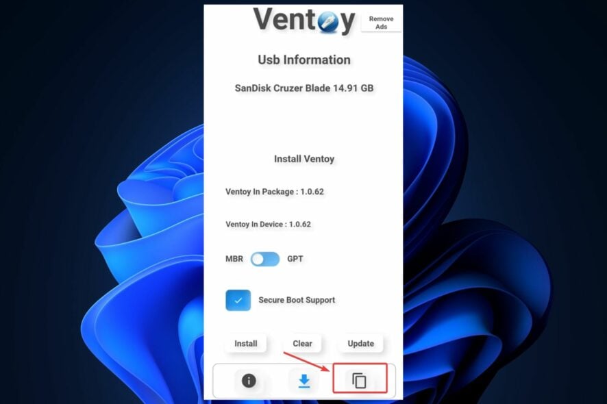 Create a Windows 11 bootable USB using your Android phone