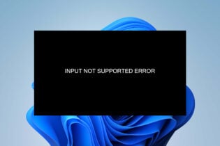 Input Not Supported Error: Why It Happens & How to Fix It
