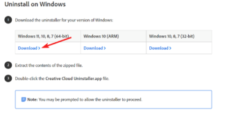 Adobe Creative Cloud Does Not Uninstall? How to Force it?