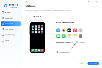 Get FoneTool: iPhone Backup Software for Data Management