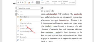 How to Fix Microsoft Word it it's not Continuing Numbering