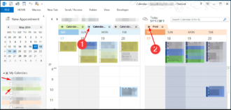 How to Overlay and View Multiple Outlook Calendars at the Same Time