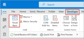 How to Get Rid of Outlook Subject Prefix "FW" And "RE"