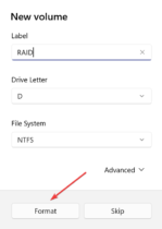 How to RAID External Hard Drives on Windows 11