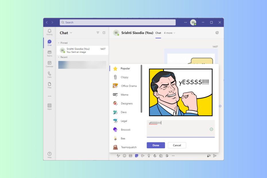 How to Add, Create, and Send Stickers in Microsoft Teams