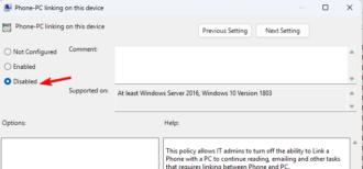How to Completely Disable or Uninstall Phone Link on Windows 11
