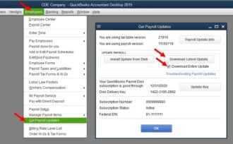 Fix: Payroll Service Connection Error on QuickBooks