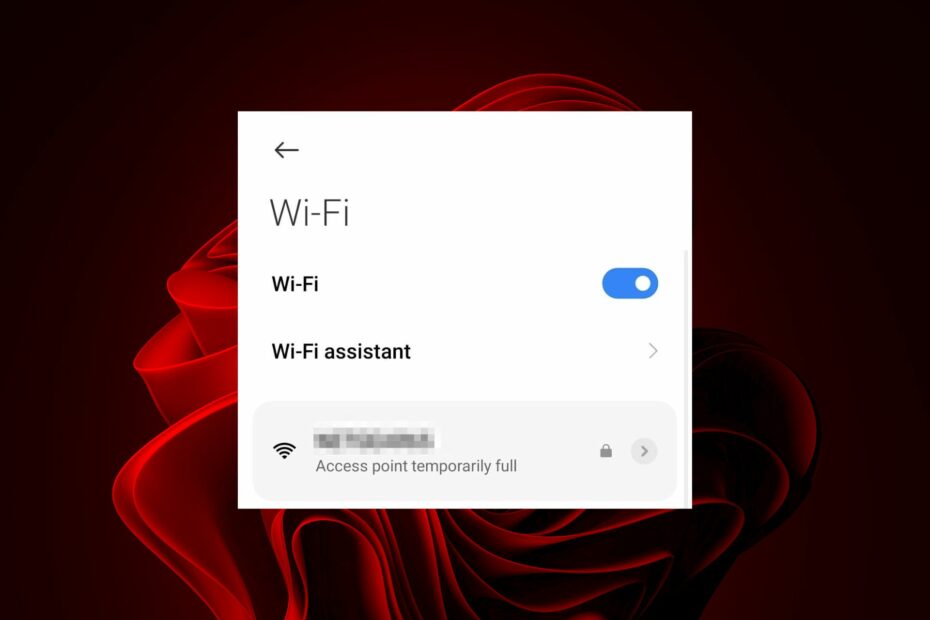 Access Point Temporarily Full: What it Means & How to Fix