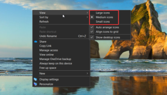 How to Change the Icon Size on Windows 10