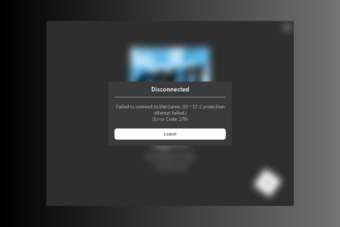 Roblox Error Code 279: How to Fix it