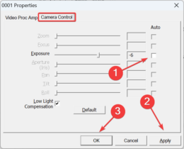How to Turn Off Auto Brightness on Webcam