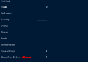 Tumblr Mass Post Editor: How to Mass Edit or Delete Posts