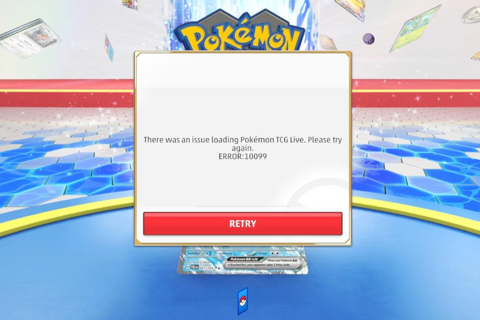Pokemon TCG Live Error 10099: How to Quickly Fix it