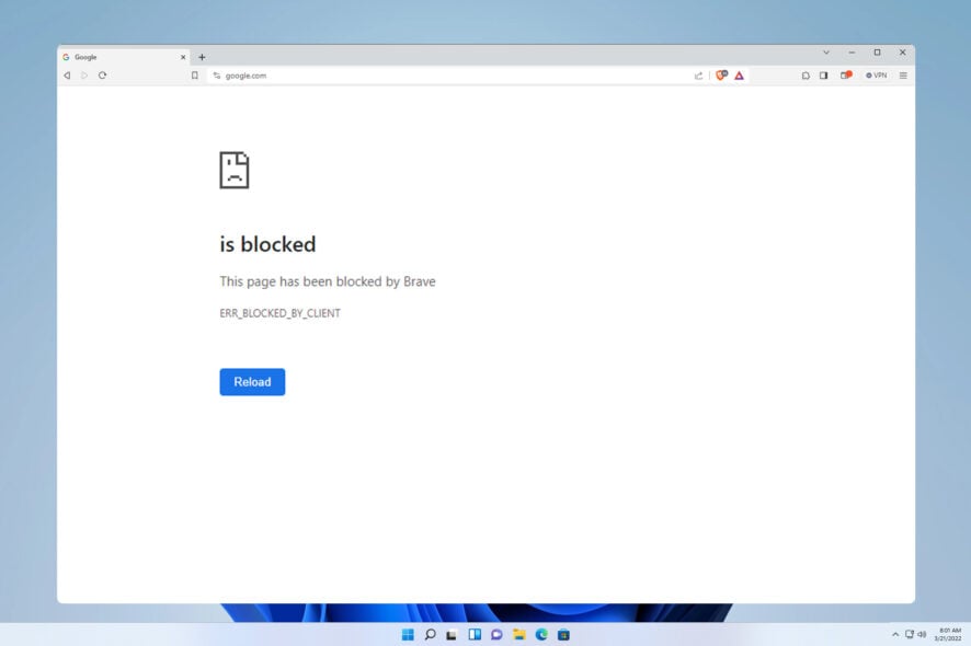This Page Has Been Blocked by Brave: 3 Ways to Unblock it