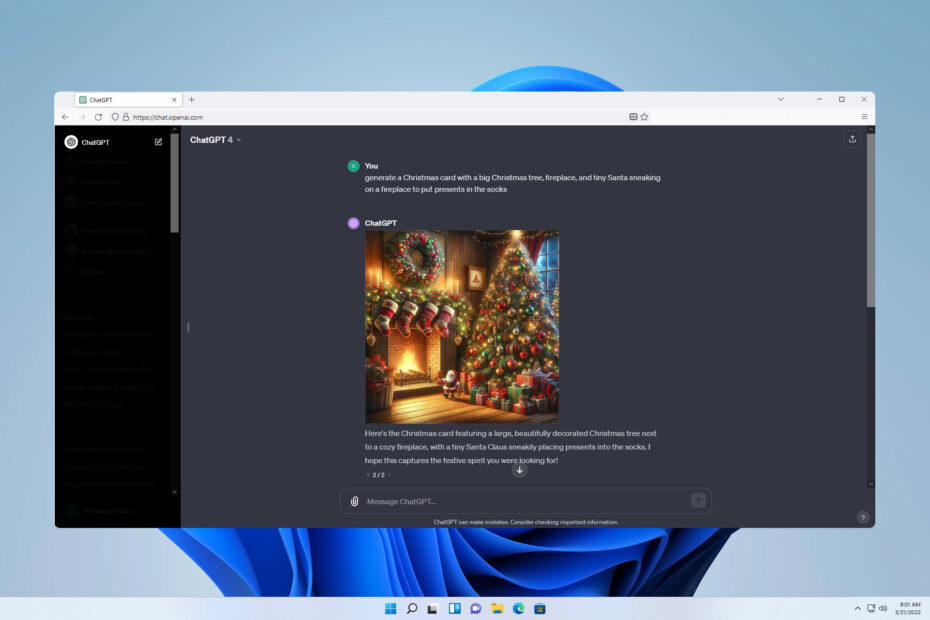 Use ChatGPT to Create AI-Generated Christmas Cards [How to]