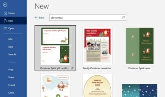 5 Best Microsoft Office Christmas Templates [Word, Excel]