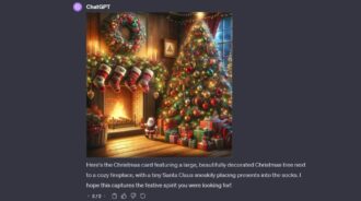 Use ChatGPT to Create AI-Generated Christmas Cards [How to]