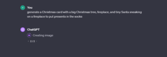 Use ChatGPT to Create AI-Generated Christmas Cards [How to]