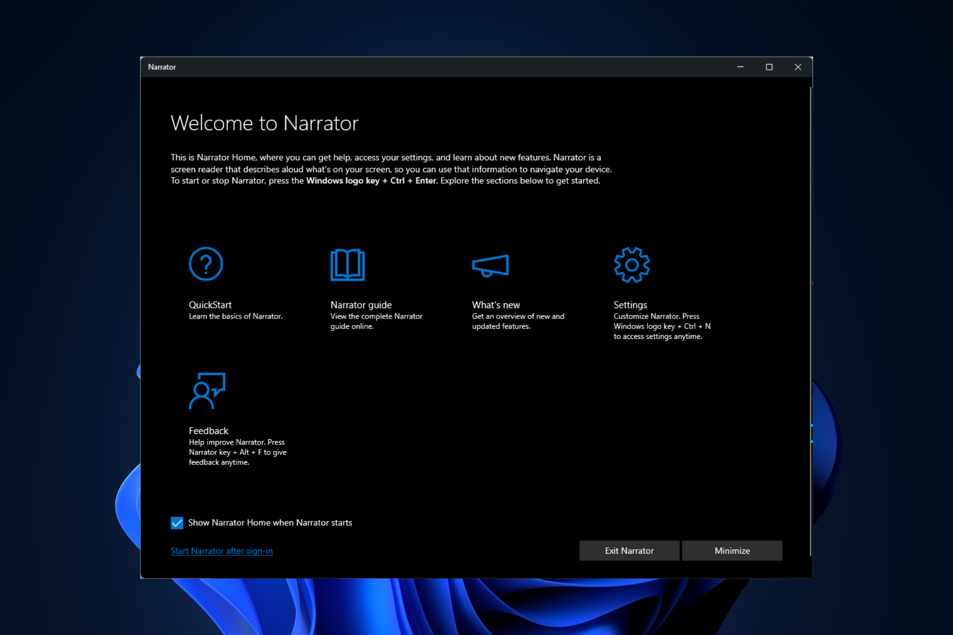 Narrator's big leap: Enhanced image interaction & voice commands