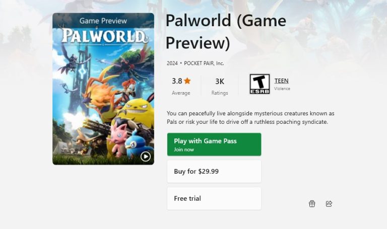Palworld Crossplay: Play Together on Xbox And PC [How to]
