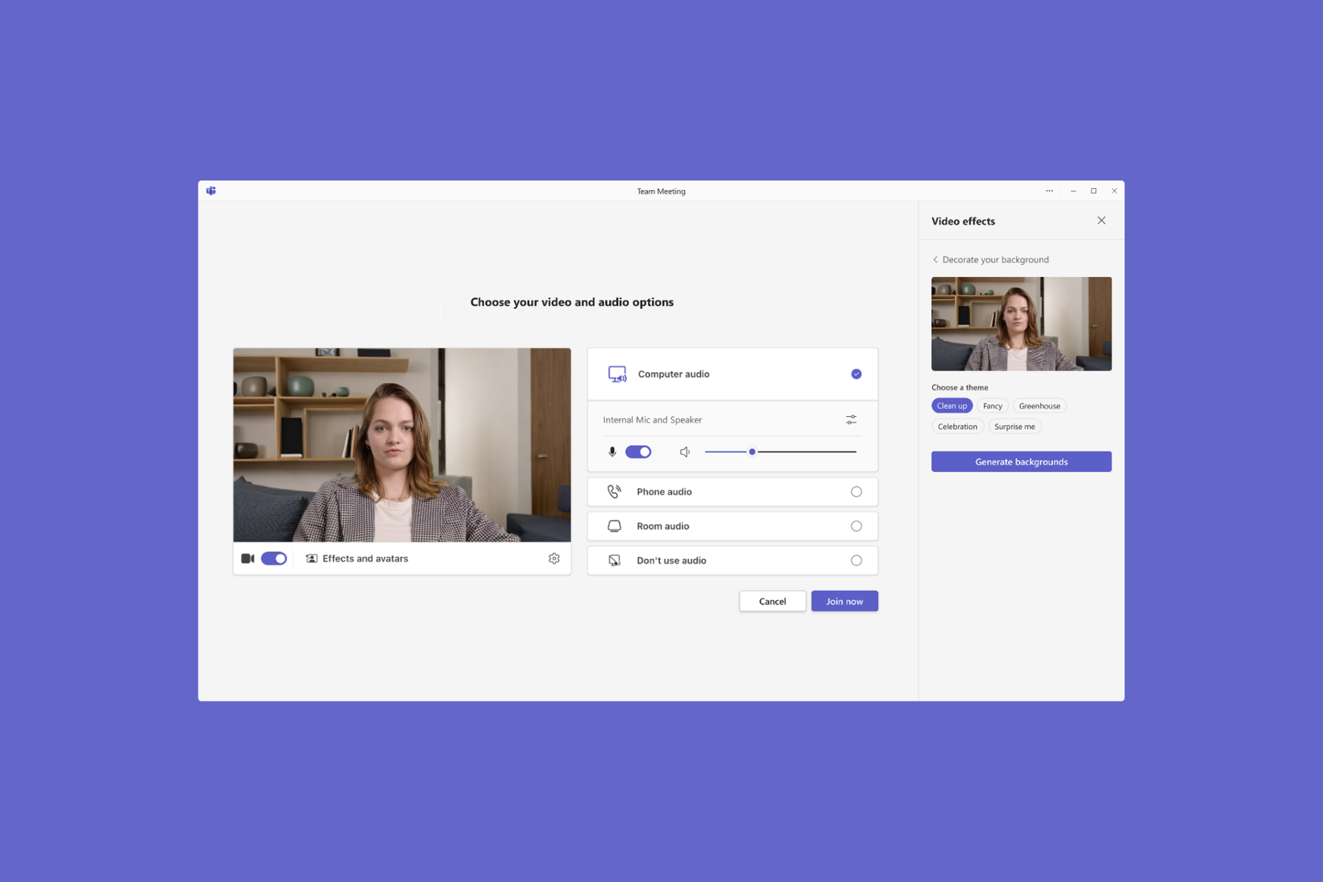 Microsoft Teams uses AI magic to tidy up your webcam background