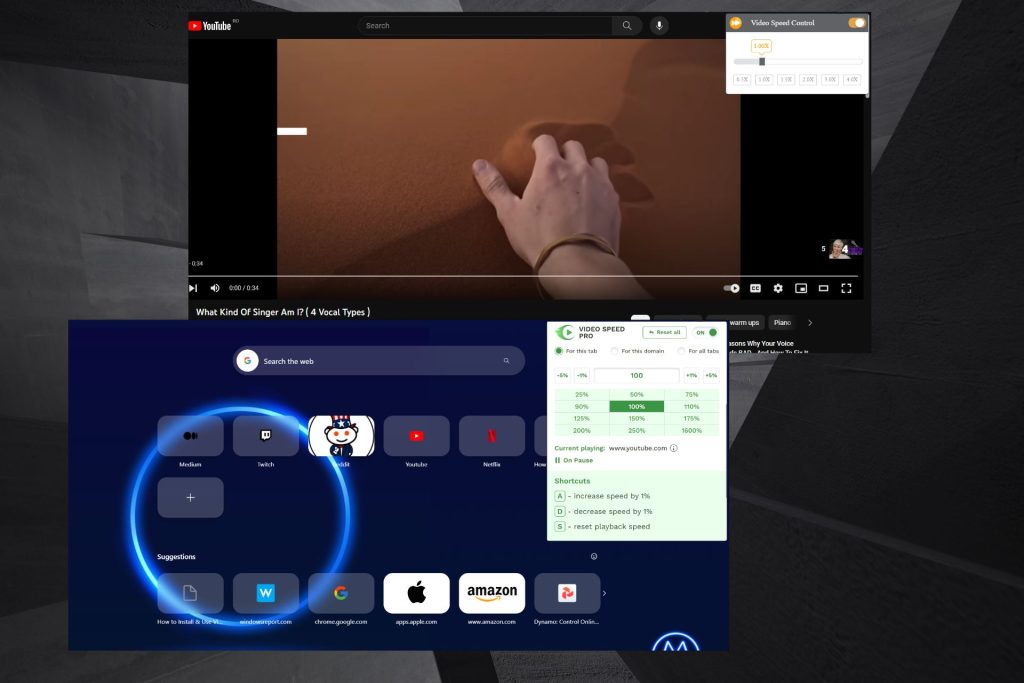 5 Best Video Speed Controller Browser Extensions