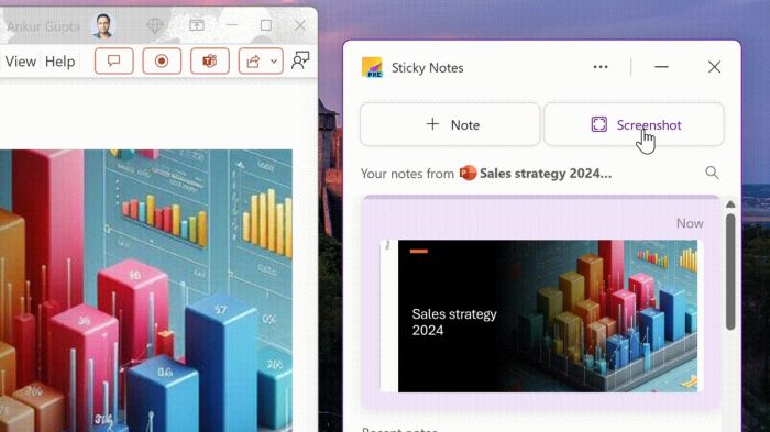 The new Sticky Notes app for Windows will let users capture and link ...