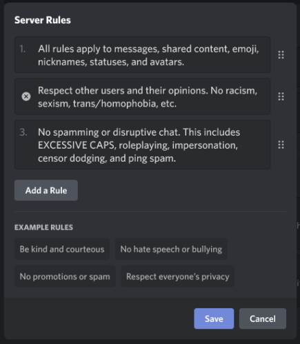 7 Discord Server Rule Sets Every Mod Should Have Ready