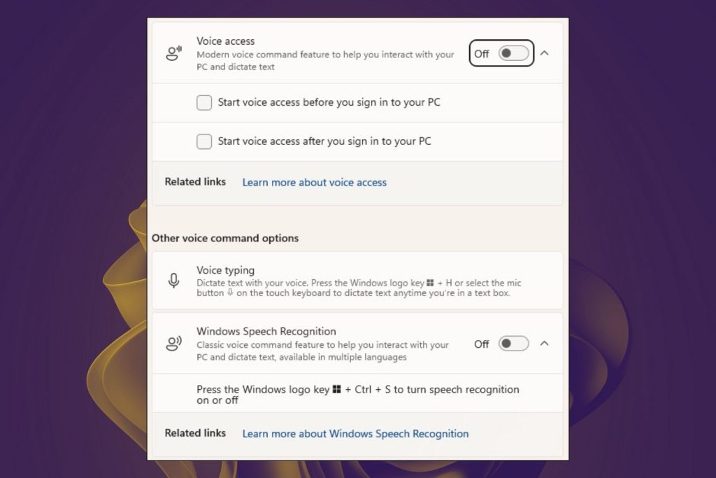 Windows 11 will replace speech recognition with the Voice Access app