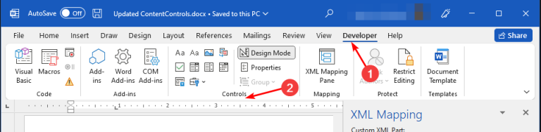 How to Create A Microsoft Word Fillable Form