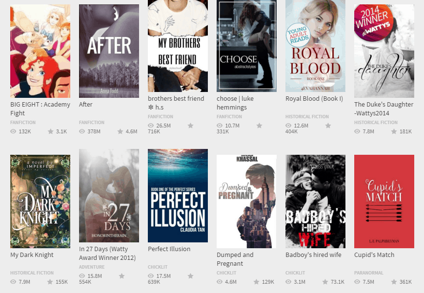 The Windows Store gains reading service Wattpad as a Universal Windows app