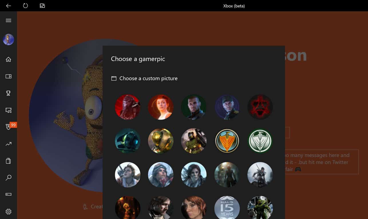 Not an Xbox Insider? You can still upload a custom avatar
