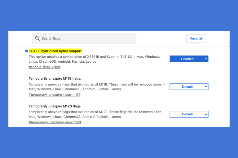 Chrome 124 and Edge 124 can't handle TLS connections due to quantum ...