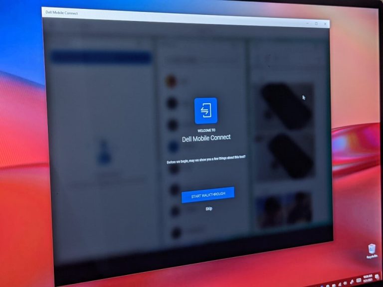 Dell Mobile Connect app further takes on Your Phone with a new look ...