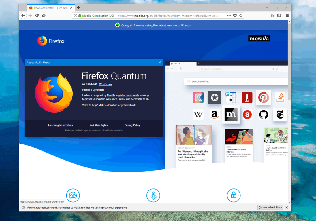 Firefox nightly builds are now available for Windows 10 on ARM