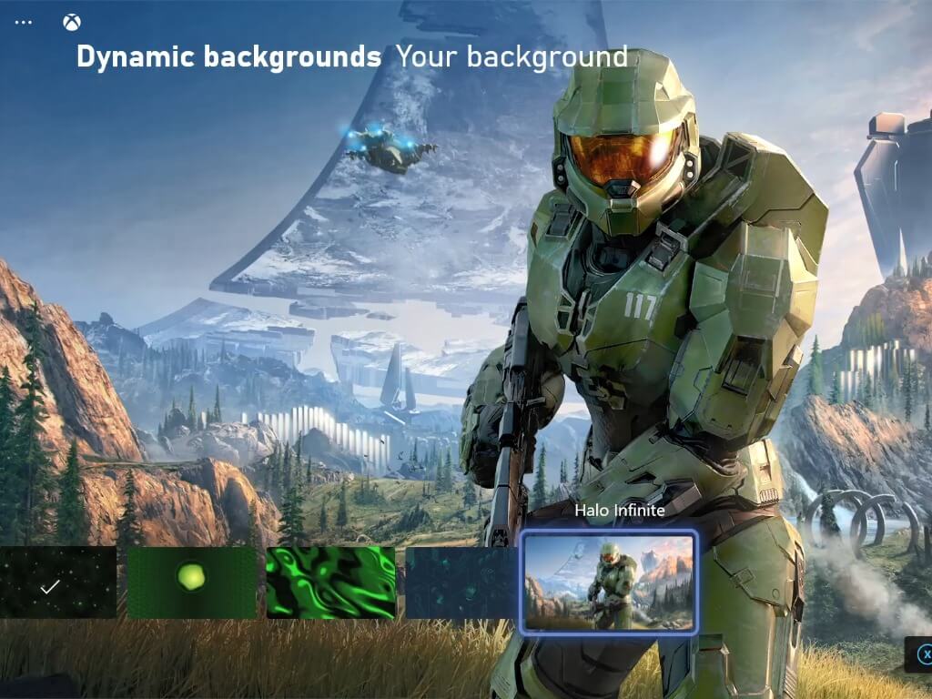 New Halo Infinite dynamic background is now available on Xbox Series X ...