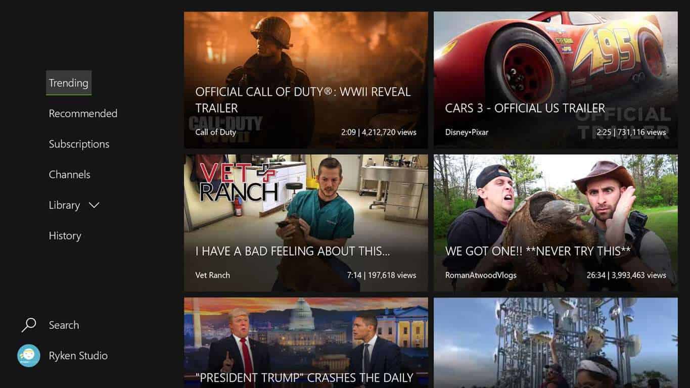 myTube is bringing 4K YouTube videos to Xbox One, currently in beta