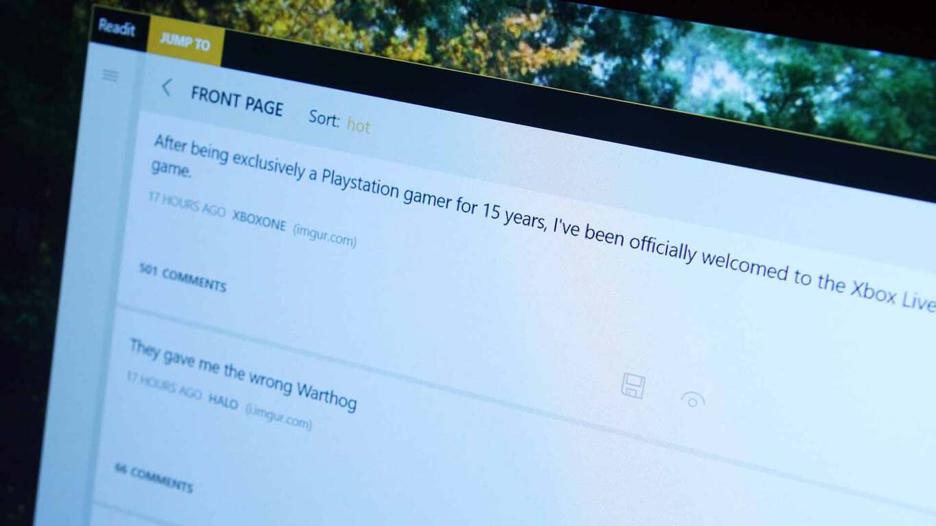 Popular Reddit app for Windows 10 'Readit' gets update, supports jump lists
