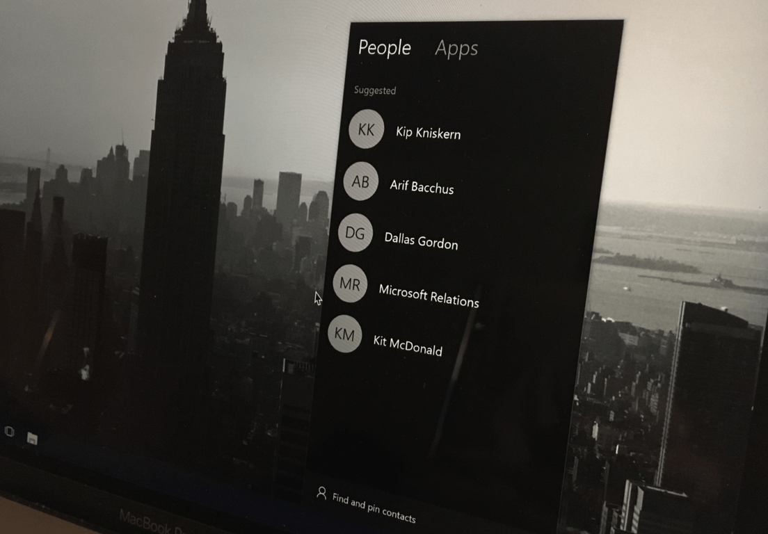 Microsoft takes My People to the next level in Windows 10 Insider build ...