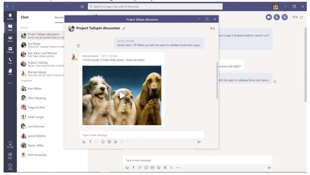 Multi-windows chat support starts rolling out in Microsoft Teams