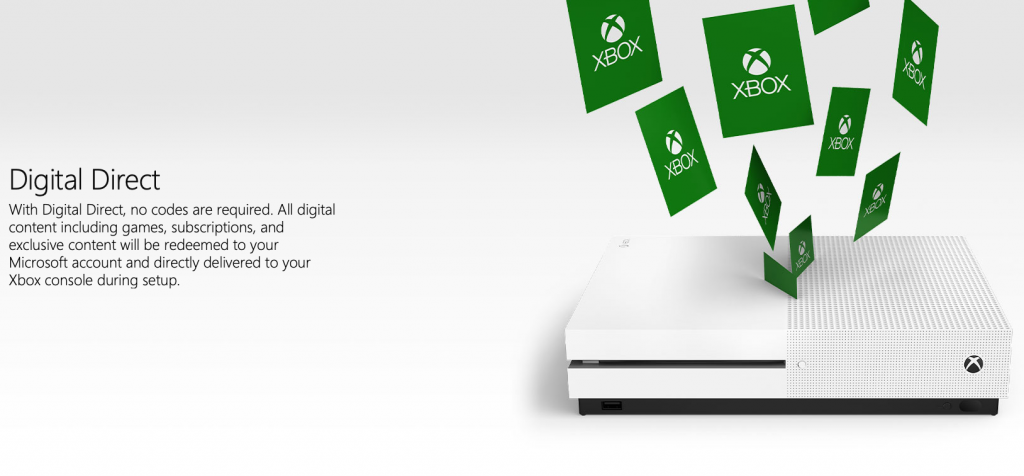 Xbox One bundles make use of new “Digital Direct” feature to redeem ...