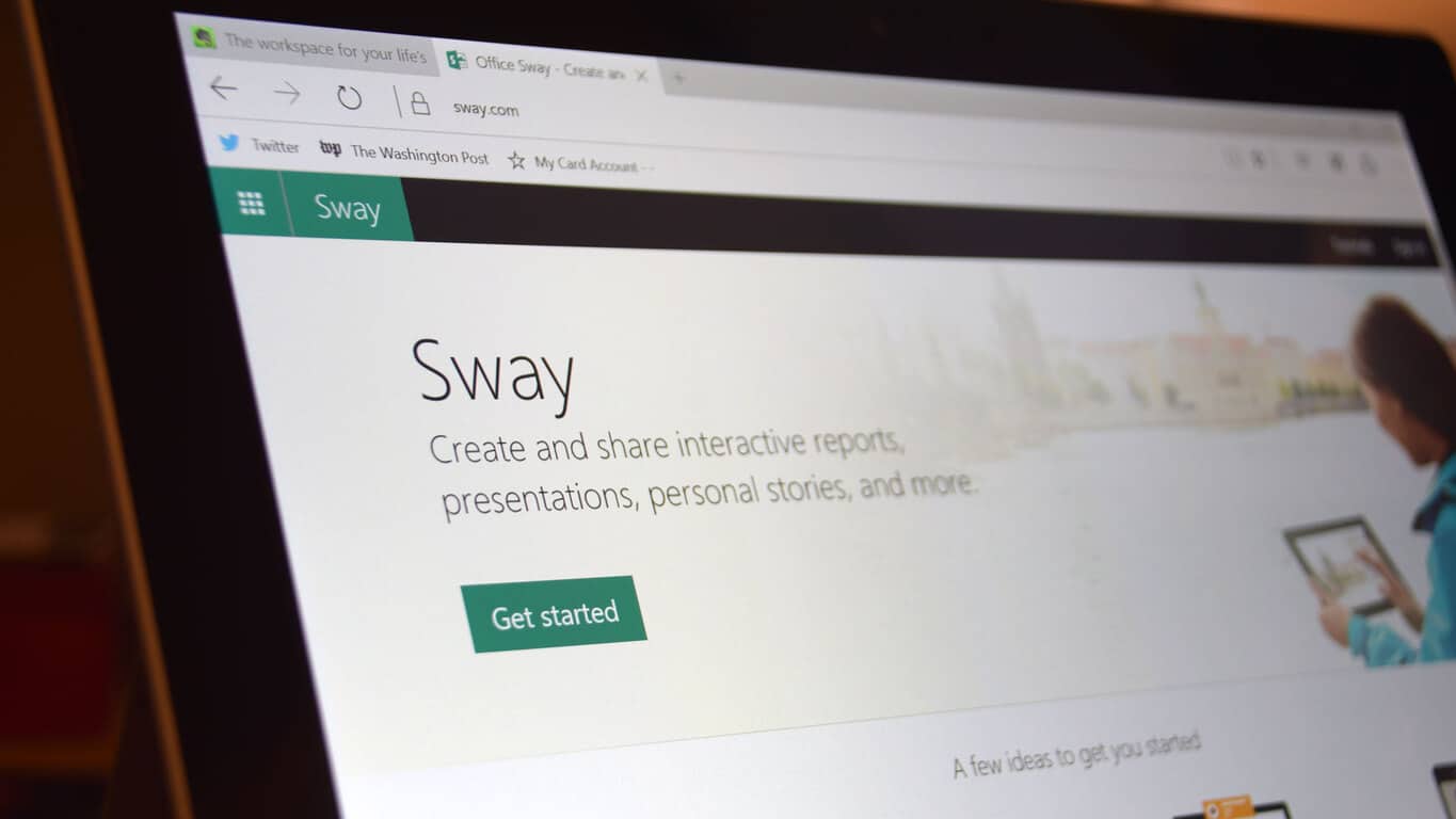 Sway is updated for Office 365 customers, adds password protection, more